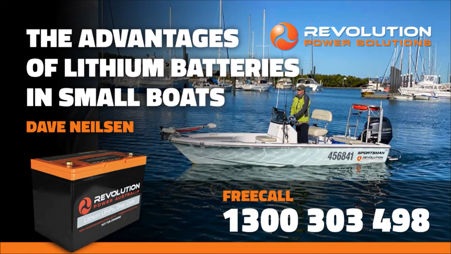 The Advantages of Lithium Batteries in small boats | Revolution Power