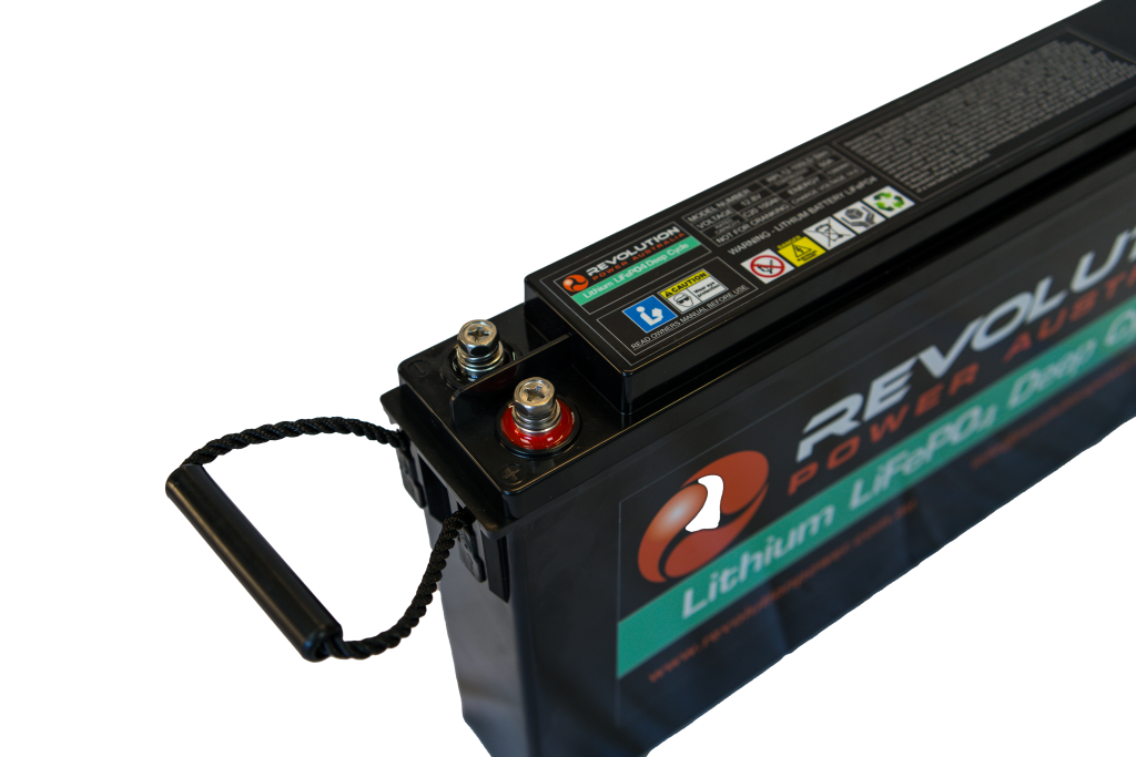 12v 100Ah Ultra Slim Lithium Battery - Revolution Power Solutions