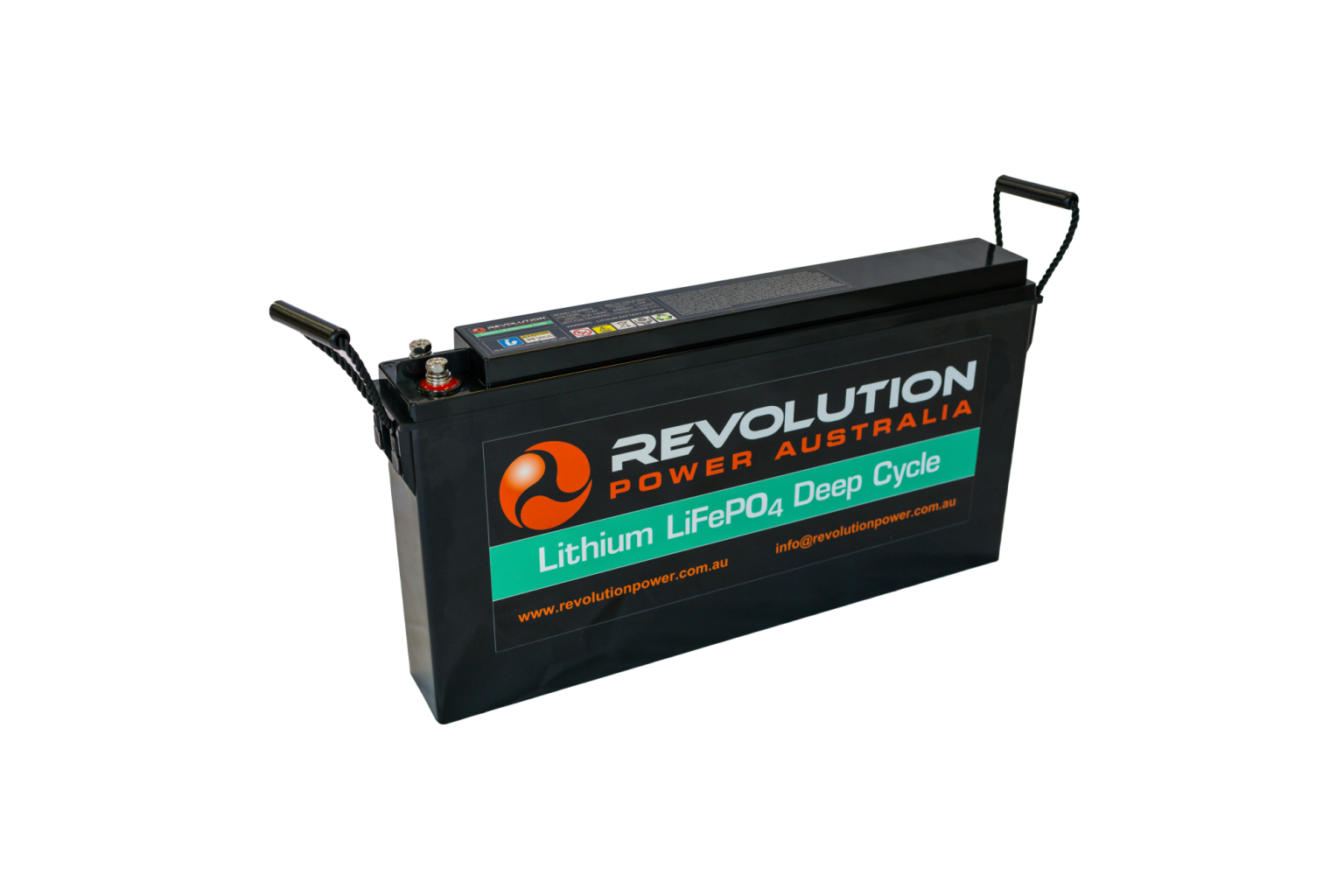 12v 100Ah Ultra Slim Lithium Battery - Revolution Power Solutions