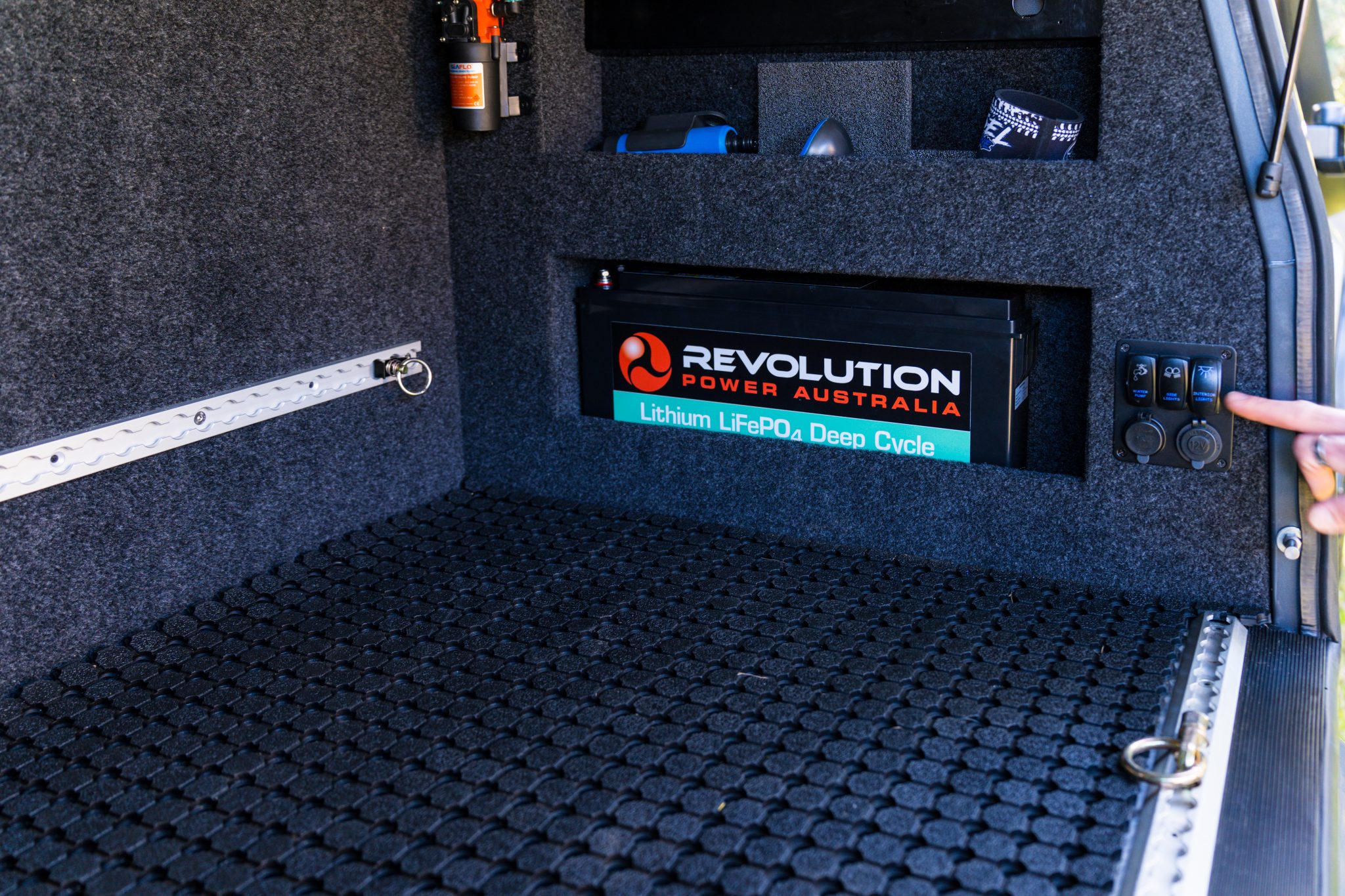 12v 100Ah Ultra Slim Lithium Battery - Revolution Power Solutions